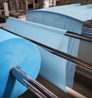 China automatic bed sheet folding machine for sale Spunlace Nonwoven Fabrics 1600KG 9.5KW for sale