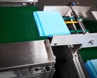 China 9.5KW Non Woven Bed Sheet Machine Automatic Loading Magnetic Powder Tension Automatic Control System for sale