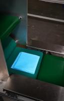 China automatic bed sheet folding machine for sale Spunlace Nonwoven Fabrics 1600KG 9.5KW for sale