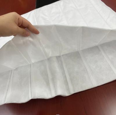 China 220V Ultrasonic External Trapezoidal Medium Efficiency Filter Bags Production Machine With High Speed Slicing And Rewinding for sale