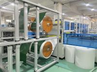 China Three Dimensional Primary Cotton Air Filter Bag Machine Including Small Inner Bag Automated for sale