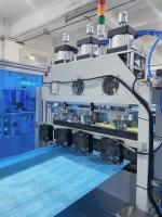 China 12KW 0.6Mpa Efficient And Reliable Ultrasonic Medium Efficiency Air Filter Bag Manufacturing Machine for sale
