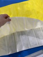 China Innovative Design Of Ultrasonic Trapezoidal High-Efficiency Air Filtration Bag Machine For Optimi for sale