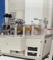 China Full-Automatic Strap Type One-Drag One-Mask Machine 120 Pcs/Min. for sale