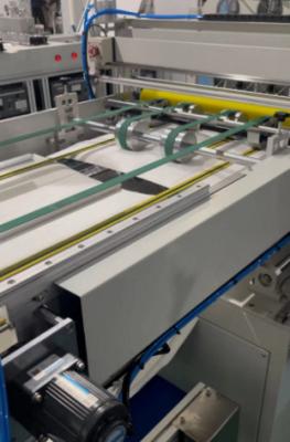 China Servo Motor Ultrasonic Plane Folding Trapezoidal Air Filter Bag Mechanical Equipment. for sale