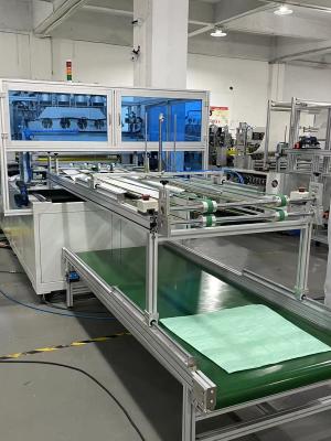 China 15KW Intelligent Silent Ultrasonic Primary Trapezoidal Filter Bag Making Machine. for sale