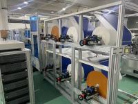 China Ultrasonic Primary Effect Trapezoidal Filter Bag Making for sale