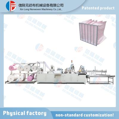 China Ultrasonic Manufacturing Equipment For Automatic Primary Air Filter Bag for sale