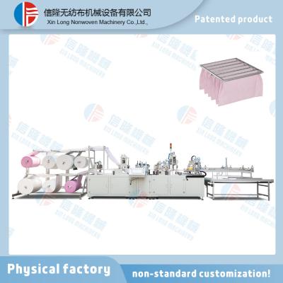 China Ultrasonic Automatic Manufacturing Machine For Cutting Or Rolling Air Filter Bags In Dust-free Factory Assembly Line for sale