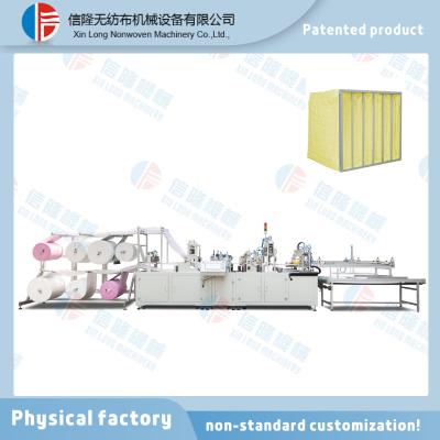 China Simple Operation Fully Automatic Airflow Filtering Bag-making Machine. for sale