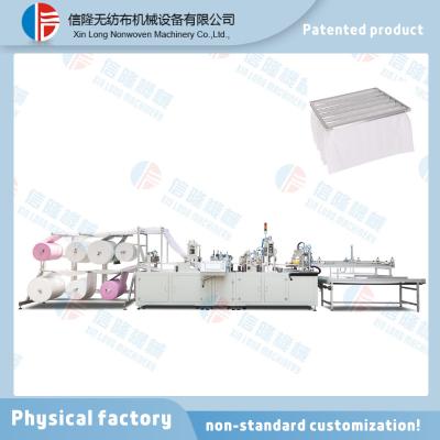 China F5 F6 F7 Ventilation System Industrial Air Conditioning Non-woven Air Filter Bag Making Machine for sale