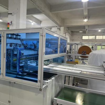 China OUTER TRAPEZOIDAL AIR FILTER BAG MAKING MACHINE for sale
