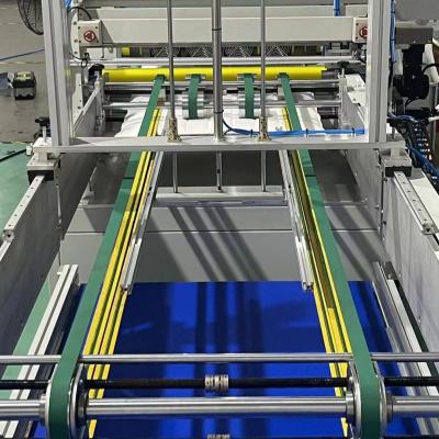 China Energy-Saving Silent And Full-Automatic Ultrasonic External Trapezoidal Air Filtration Bag-Making Equipment for sale