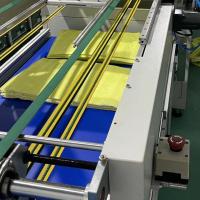 China Automatic Air Filter Bag Generator Ultrasonic Intermediate Effect Air Filter Bag Making Machine for sale