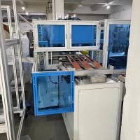 China 15KW Ultrasonic Primary Effect Trapezoidal Filter Bag Making Machine Patent XL-8008 for sale