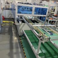 China Ultrasonic Primary Trapezoidal Pocket Filter Machine Various Sizes Of Primary Trapezoidal Bags for sale