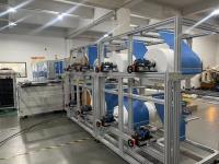 China 15KW Ultrasonic Primary Effect Trapezoidal Filter Bag Making Machine Patent XL-8008 for sale
