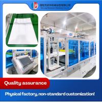 China 6KW Ultrasonic Plane Folding Trapezoidal Air Filter Bag Mechanical Equipment. for sale