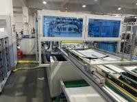 China Ultrasonic Air Filter Bag Making Machine Automatic Of Medium Efficiency Filter Bags for sale