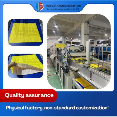 China Fully Automatic Air Filter Bag Manufacturing Machine Suitable For Mass Production Of Non-woven Fabrics for sale