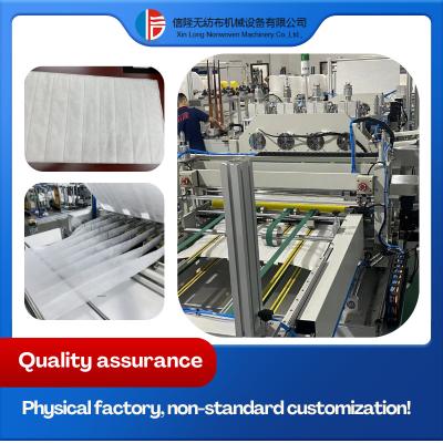 China Simple Operation Non-woven Fabric Full-automatic Air Filter Bag Manufacturing Machine for sale