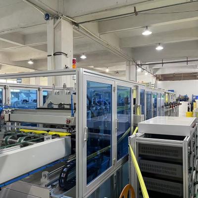 China Ultrasonic Automatic Production Of Non-woven Fabric Medium-effect Air Conditioning Air Filtration Bag-making Machine for sale