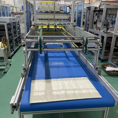 China Xinlong Flagship Brand Non-woven Medium-effect Air Conditioning Air Filtration Bag-making Machine for sale
