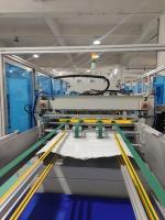 China 12KW Ultrasonic Pocket Filter Making Machine With Trapezoidal Bag Appearance And Neat And Time-Saving Machine for sale