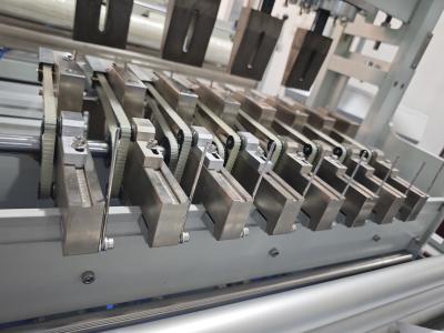 China 25pcs-30pcs/min Air Filter Bag Making Machine With Melt Bottom Slicing Rewinding 15m/min Delivery Period 30 Work Days for sale