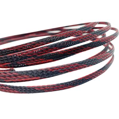 China 240±10°C Melting Point Zipper Cable Sleeve Braided Wrap for Durable and Versatile Cable Management for sale