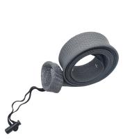 China Rod Tip Protector Ice Fishing Rod Cover Braided Mesh Fishing Pole Sleeves for sale