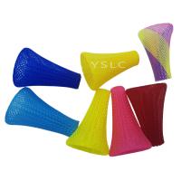 China Colorful PET Expandable Braided Sleeving Mesh Tube Flexible Cable Sleeve for sale