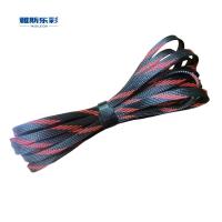 China Nylon Expandable Braided Cable Sleeve 10m UV Resistant for sale