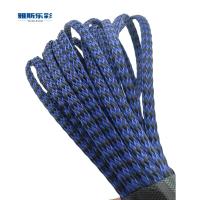 China Nylon Expandable Braided Cable Sleeve 10m UV Resistant for sale