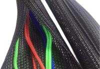 China PET Self Closing Braided Wire Wrap Protect Wire And Cables for sale