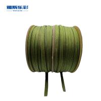 China Polyester Military Green Wire Cable Sleeves Nylon Cable Sleeve for sale