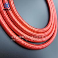 China 2mm-30mm Pattern Snakeskin Net Cotton Textile Casing For Audio Cable for sale