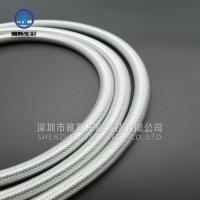 China Wear Resistant Nylon Braided Sleeve Cable Wrapped Tubes Telescopic Sleeving for sale