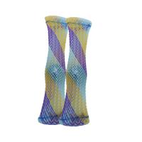 China Colorful Flexible Marble Mesh Fidget Toy PET Expandable Braided Sleeving for sale