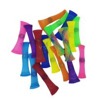 China Nylon Polyester Flexible Mesh Marble Fidget Toy PET Expandable Braided Cable Sleeve for sale