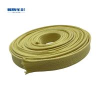 China Kevlar Fiber Braided Sleeve Cut Resistant For Critical Components for sale