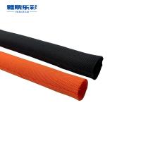 China UL 94 V-2 Black Flexible Split Cable Wrap Sleeving For Temperature -50°F To 150°F for sale
