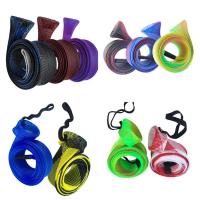 China Polyester Flexible Fishing Rod Sleeve For Freshwater And Saltwater Fishing for sale