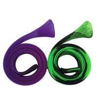 China Sleek And Slim Design Polyester Fishing Rod Sleeve Flexible for sale