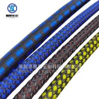 China Chemical Resistance Polyester Protective Nylon Cable Sleeve Wrap for sale