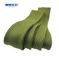 China Green Nylon Special Shock Absorber Cable Sleeves Sheath Tube For Audio Cable Cords for sale