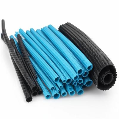 China Flexible Nylon Cable Sleeve with UL94V-2 Flammability Rating and High Chemical Resistance for Durable Cable Protection for sale