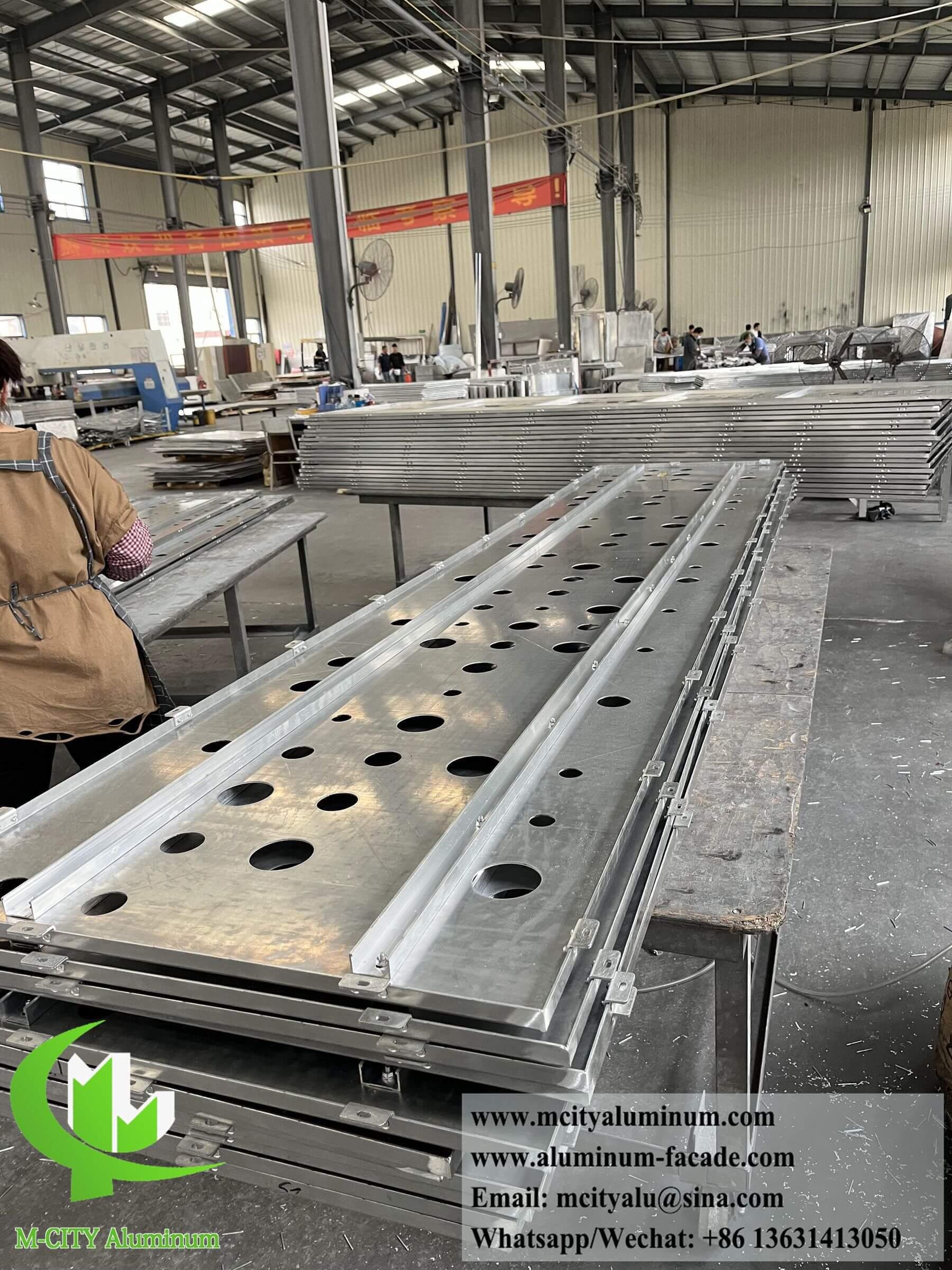 M-City-3mm-perforated-aluminum-panel-production-for-Saudi-Hospital