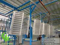 China Custom Size Powder Coated Aluminum AC Cover with RAL Color Options for Heat Pump Protection for sale