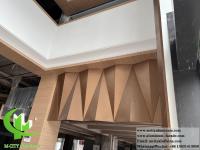 China 3D Aluminum Cladding Panel with LED Lighting and Customizable Patterns in Powder Coated Finish for sale